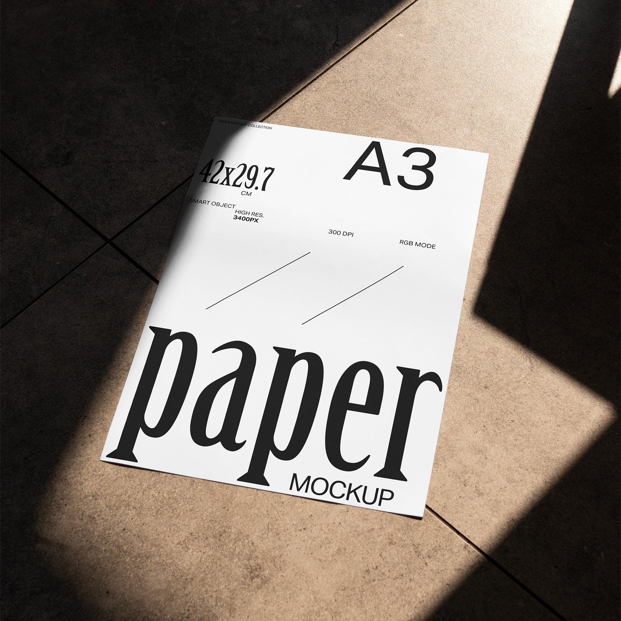 10 A3 Poster Mockups 2023 – DEKGRAFIS
